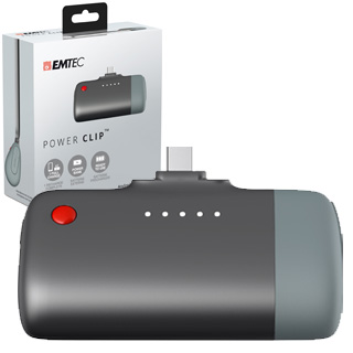 Emtec Power Bank Power Clip U400 Apple 2600mAh.