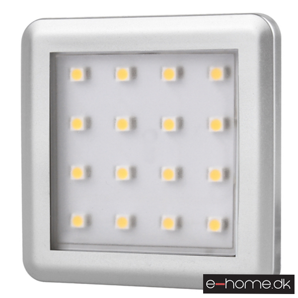 SQUARE 2 LED 1,5W ALU NEUTRAL · e-home