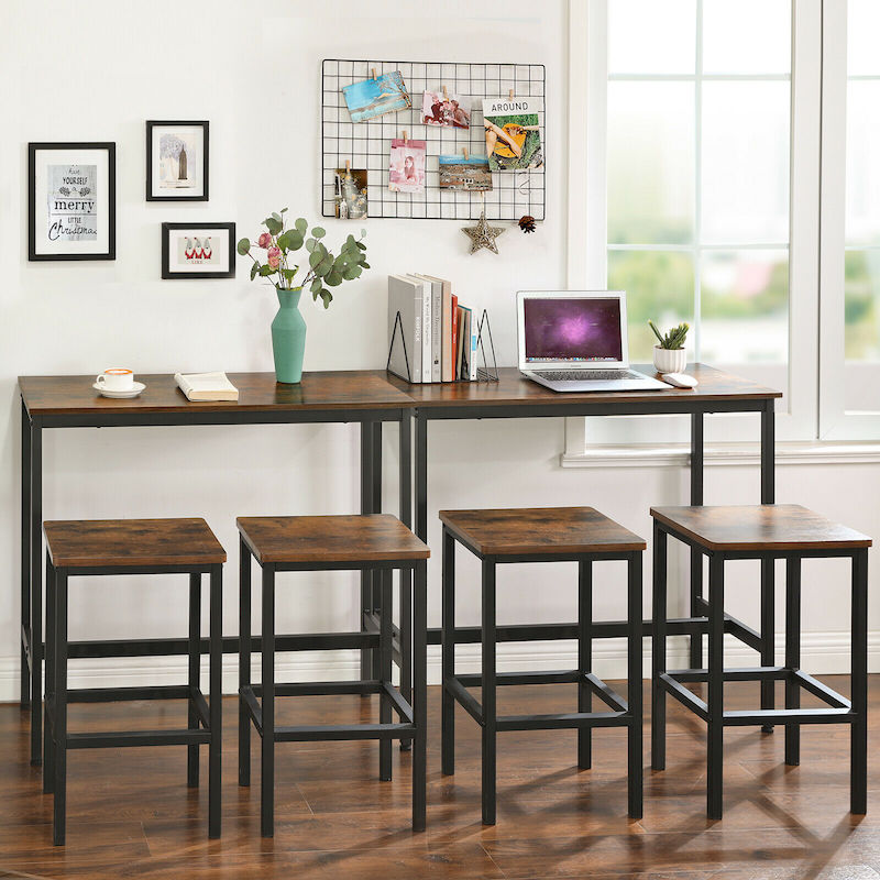 Bar bord 40x100cm vintage look. · e-home